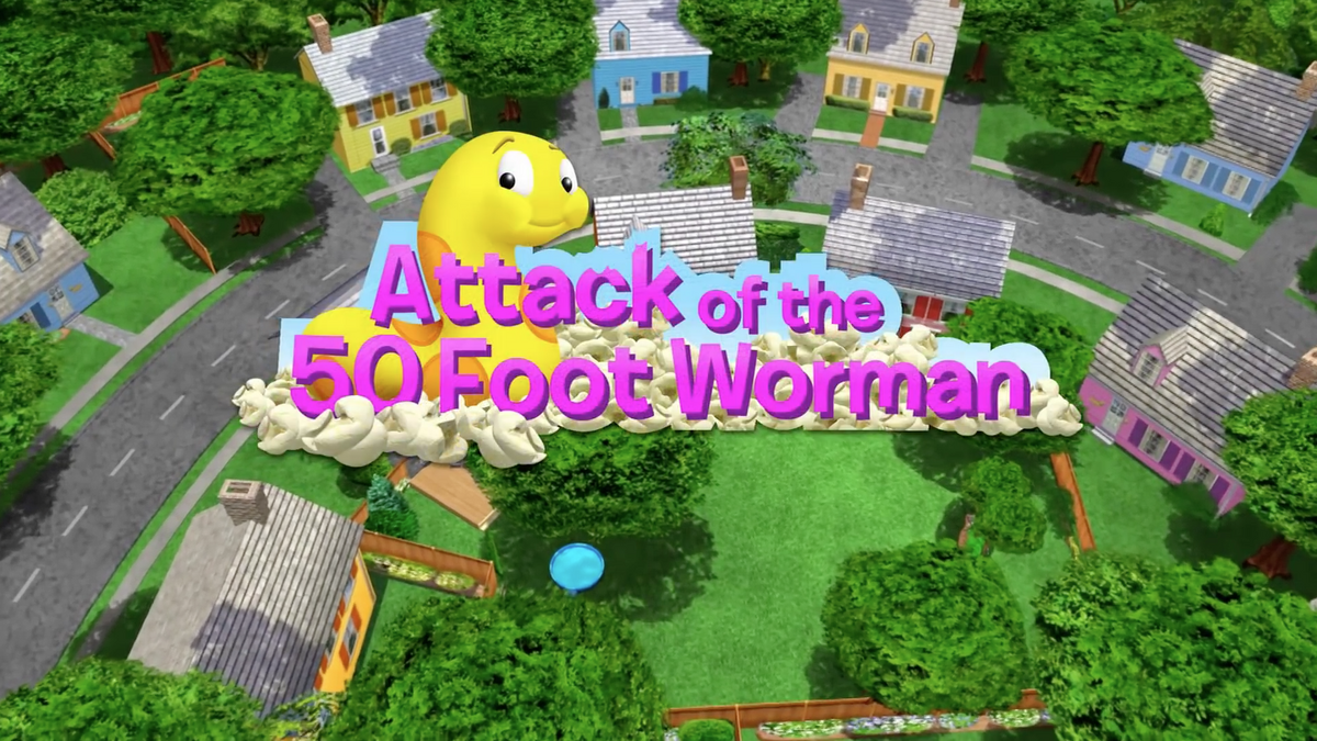 Attack of the 50 Foot Worman | The Backyardigans Wiki | Fandom Attack of the 50 Foot Worman | The Backyardigans Wiki | Fandom