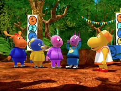 The Backyardigans Race Around The World
