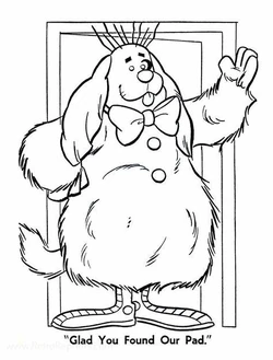 banana splits movie coloring pages