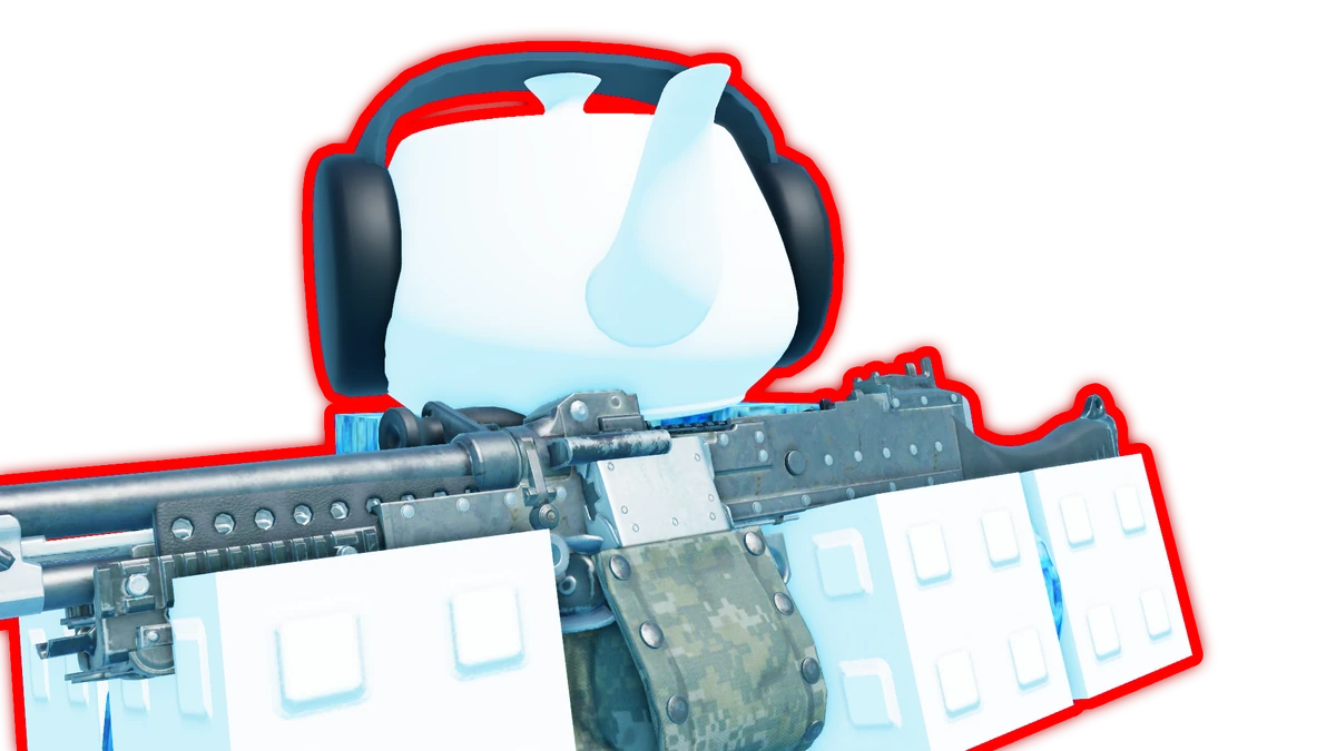 Cesus With a M240 (FL) | TheBattleBricksFanconcepts Wiki | Fandom