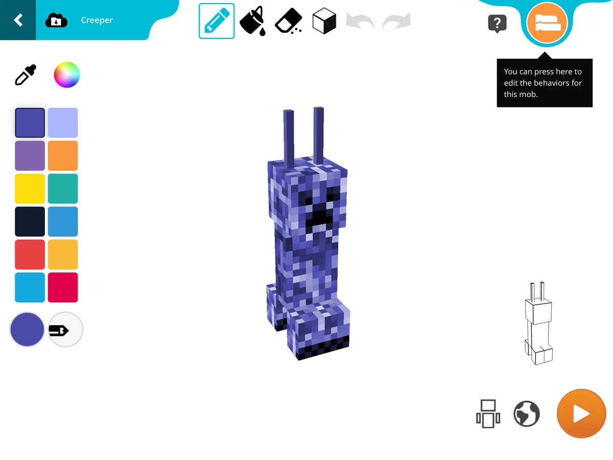 Alfa-Creeper | Thebattlepiges Minecraftverson(English) Wiki | Fandom