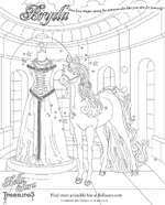 bella sara ancient lights coloring pages