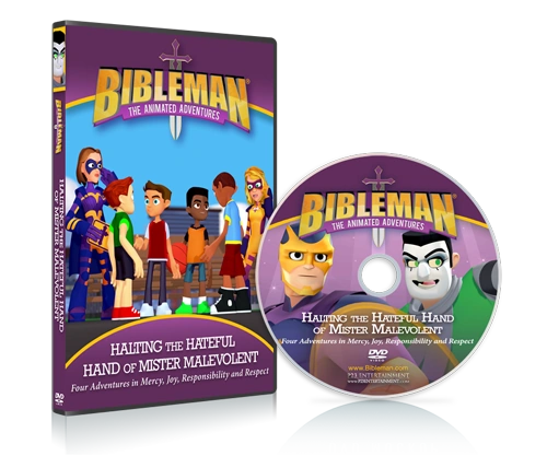 Halting the Hateful Hand of Mister Malevolent (DVD) | Bibleman Wiki ...