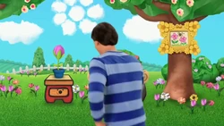 Blues Clues Schattenjachtkaart