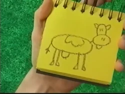 blues clues how to draw glasses