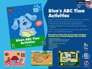 Blue's ABC Time Activities | Blue's Clues Wiki | Fandom