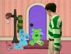 blues clues how to draw green puppy