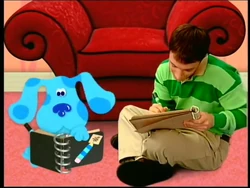 blues clues how to draw glasses
