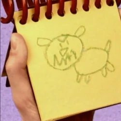 blues clues how to draw green puppy