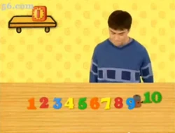 Blues Clues Numbers Everywhere