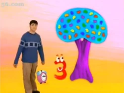 Blues Clues Numbers Everywhere
