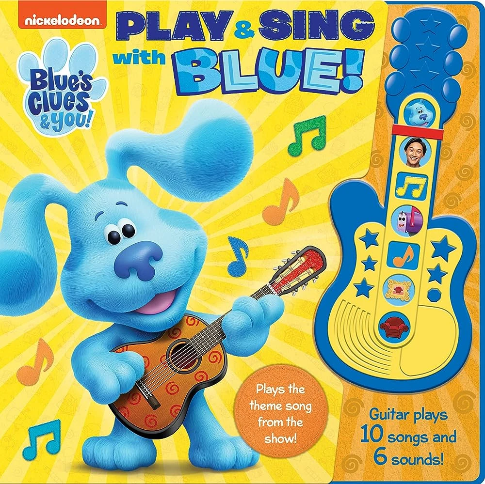 Play And Sing With Blue (Play-A-Song Book) | Blue's Clues Wiki | Fandom