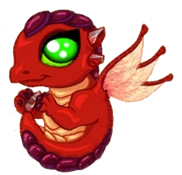 Ruby Dragon (DragonVale) | The Book Of Dragons Wiki | Fandom