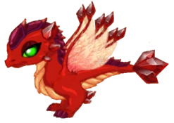 Ruby Dragon (DragonVale) | The Book Of Dragons Wiki | Fandom