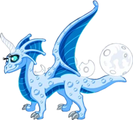 Blue Moon Dragon (DragonVale) | The Book Of Dragons Wiki | Fandom
