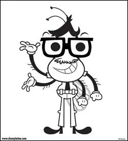 the buzz on maggie coloring pages