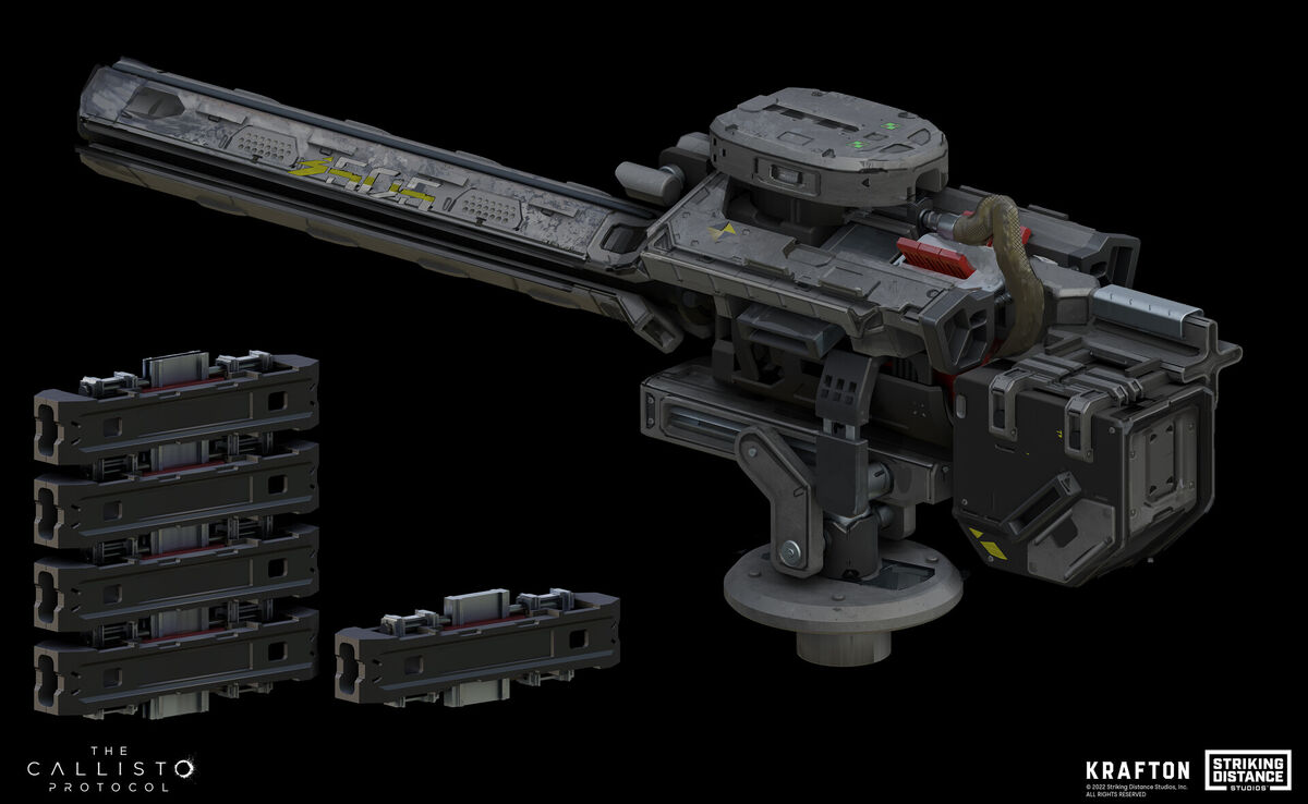 Minigun The Callisto Protocol Wiki Fandom