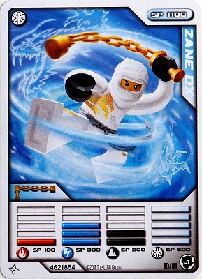Zane DX | The Characters from the LEGO Ninjago Cards Wiki | Fandom