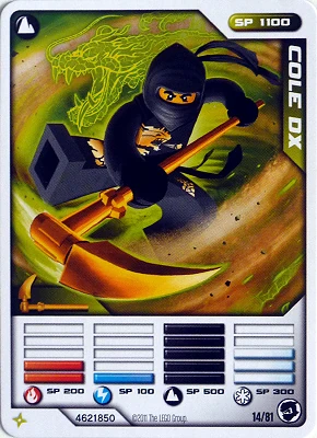 Cole DX | The Characters from the LEGO Ninjago Cards Wiki | Fandom