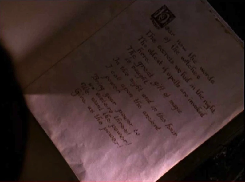 Spells Season 1 | The Charmed Spells Wiki | Fandom