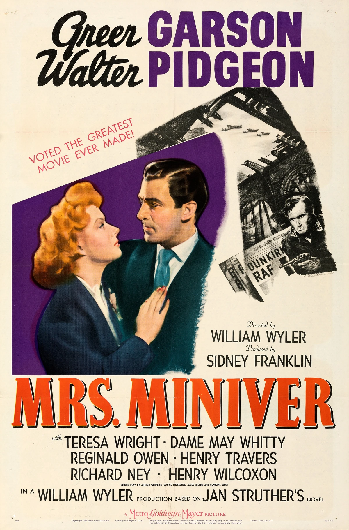 Mrs. Miniver | The Clock Wiki | Fandom