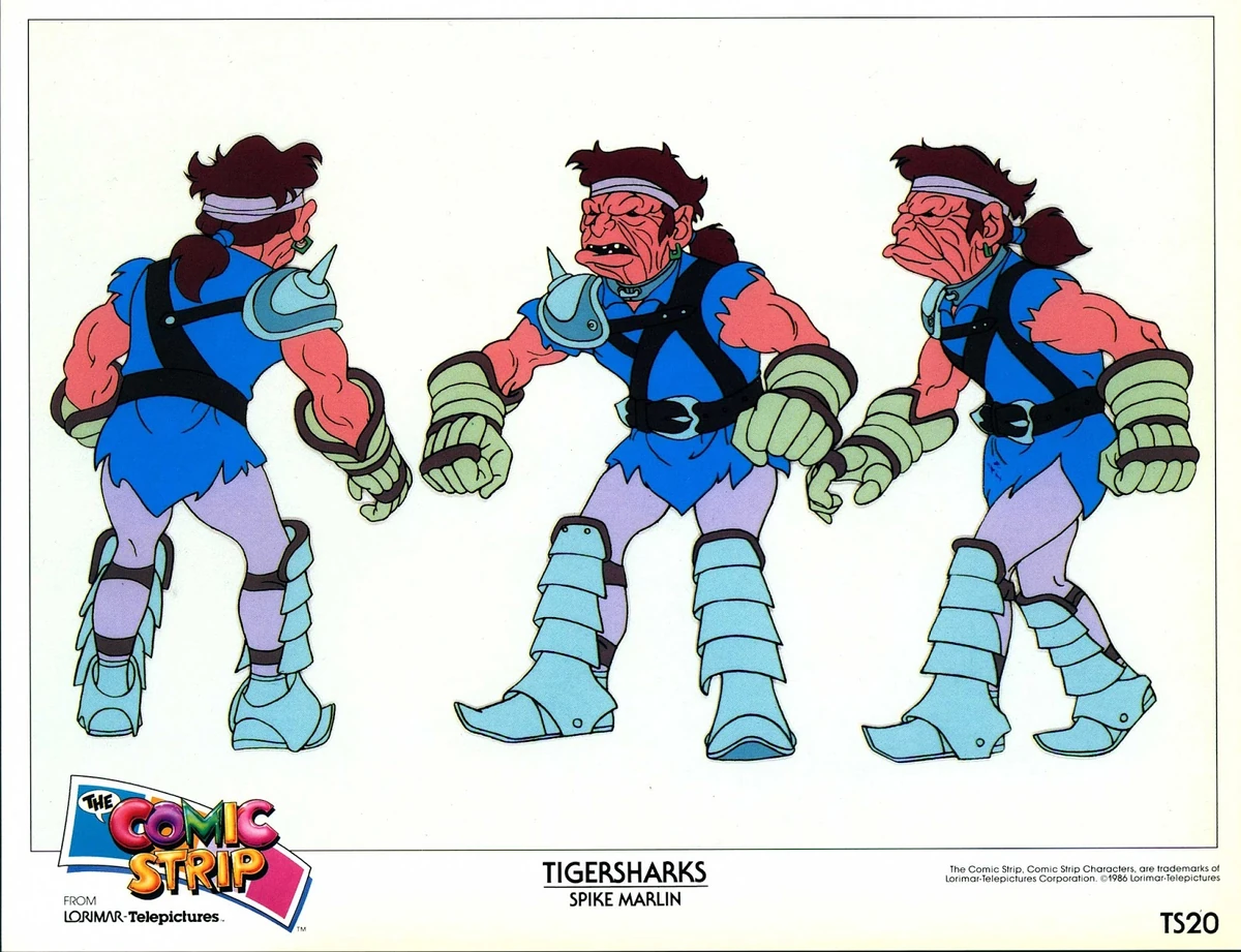 Spike Marlin | The Comic Strip Wiki | Fandom