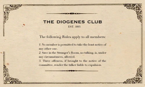 The Diogenes Club | The Rose Wiki | Fandom