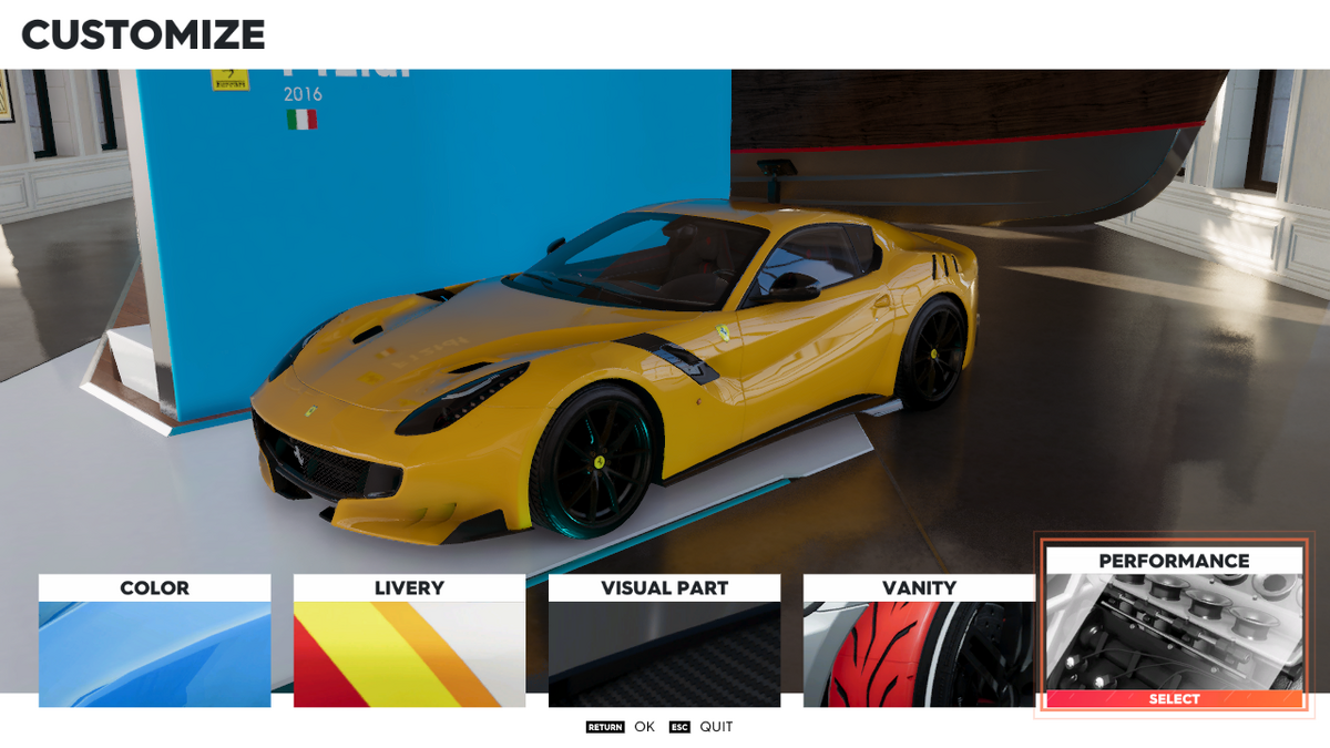 Performance customization in The Crew 2 | THE CREW Wiki | Fandom