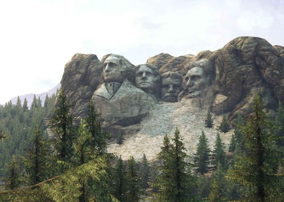 Google Maps Mount Rushmore