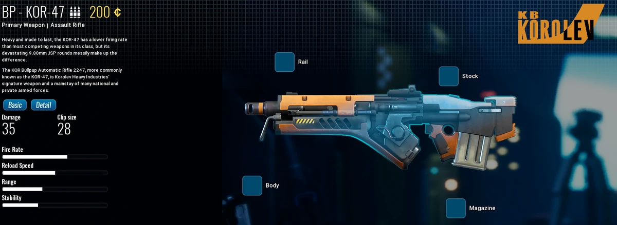 Archive:KOR-47 - The Cycle: Frontier Wiki