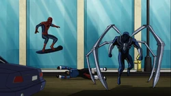 Ultimate Spiderman Steel Spider