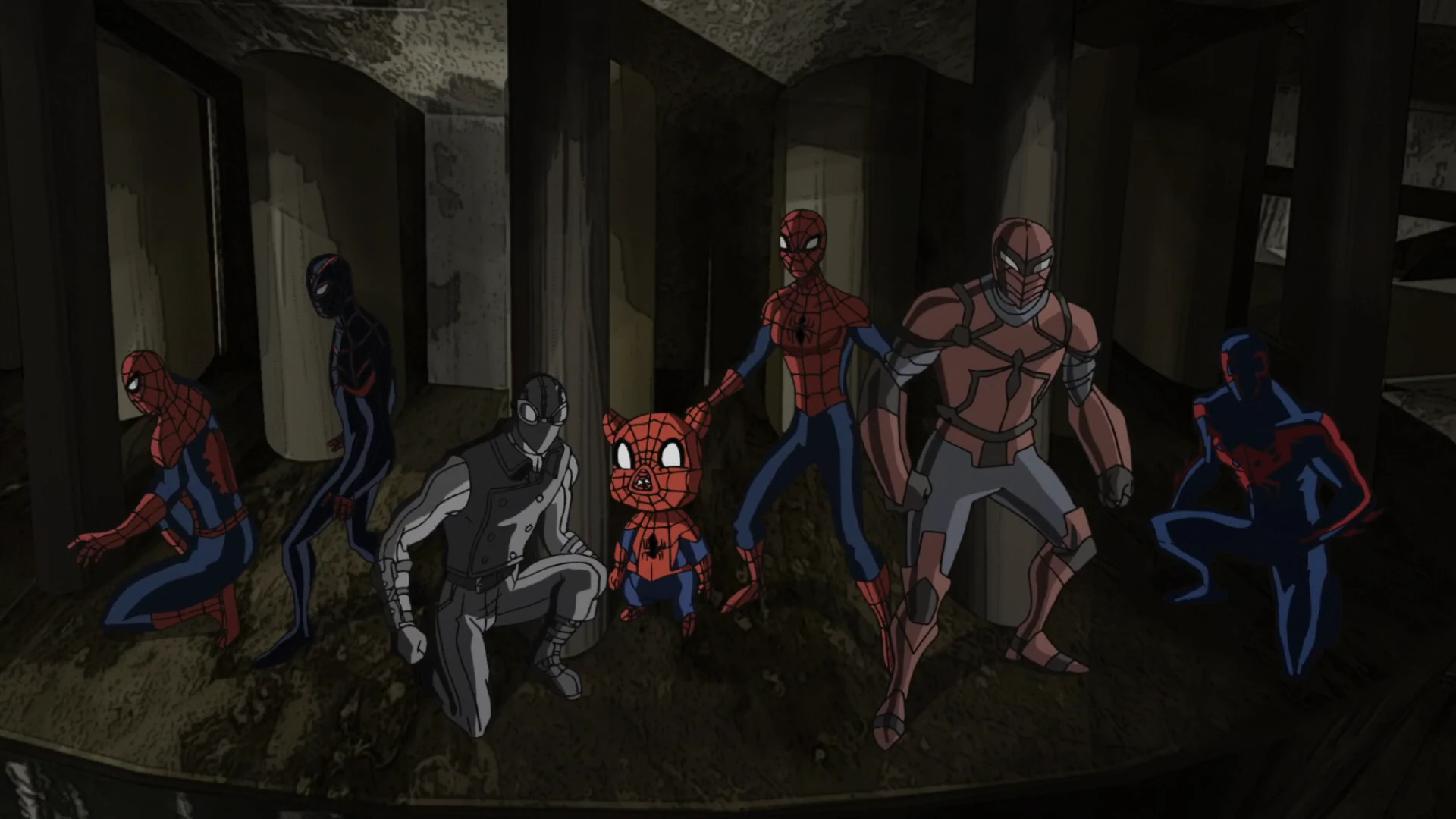 Ultimate Spider Man Web Warriors Spider Man Noir