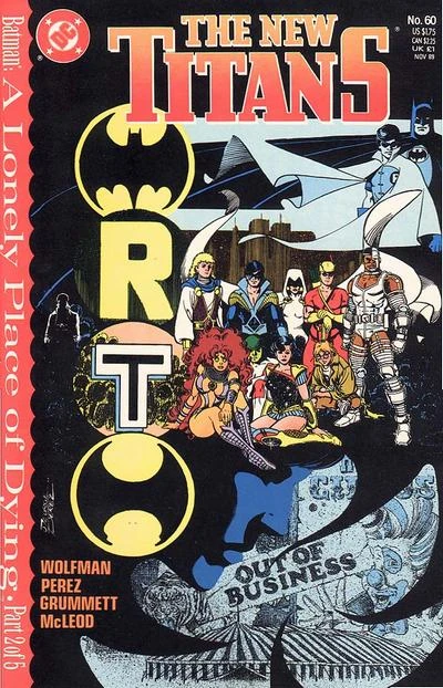 New Titans (Vol 1) 60 | The Dark Knight Universe Wiki | Fandom