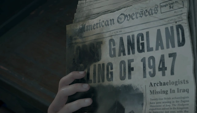 1947 Newspaper | The Dark Pictures Wiki | Fandom