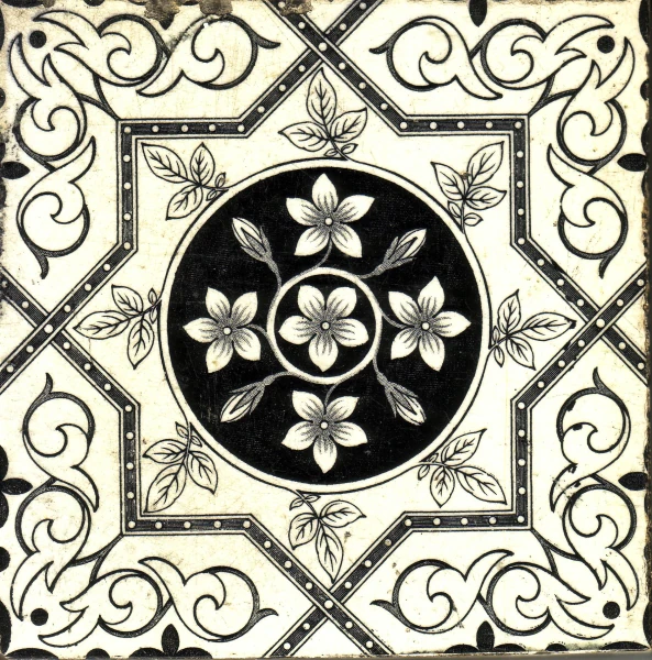 Puginesque pattern tile - Jackson Bros. | The Decorated Tile Wiki | Fandom