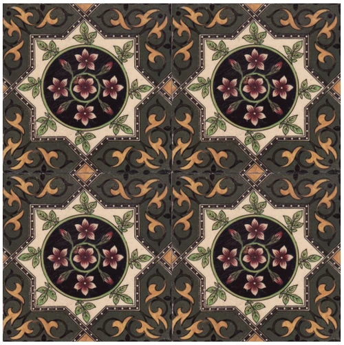 Puginesque pattern tile - Jackson Bros. | The Decorated Tile Wiki | Fandom