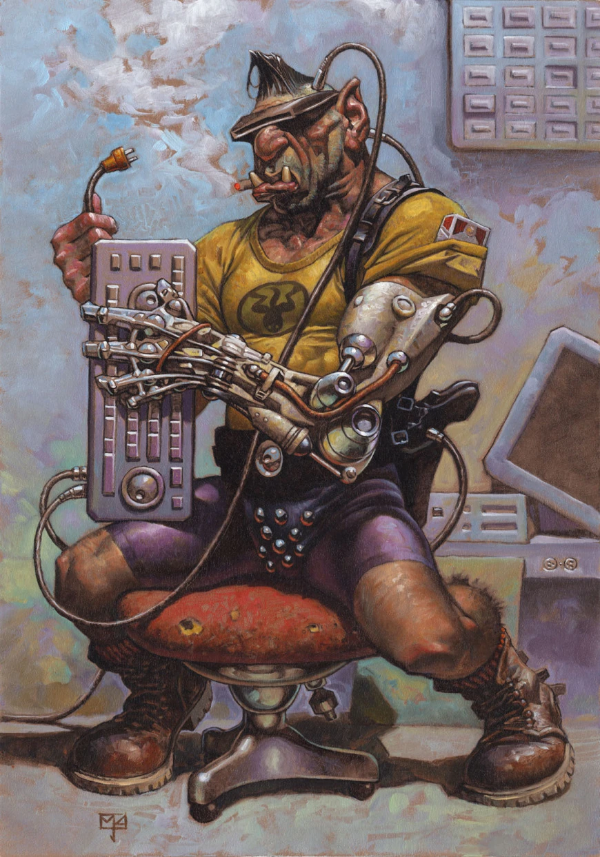 Shadowrun Ork | Thedemonapostle's RPG Collections Wiki | Fandom