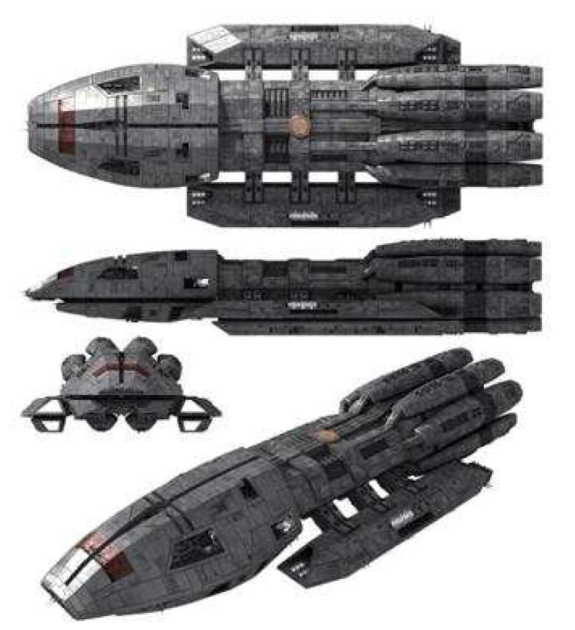 Colonial Mercury Class Battlestar | Thedemonapostle's RPG Collections ...