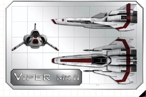 Colonial Viper MK II Fighter | Thedemonapostle's RPG Collections Wiki ...