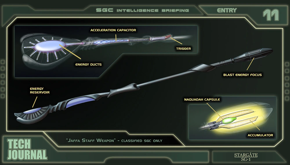 Stargate Ma'Tok Staff Weapon | Thedemonapostle's RPG Collections Wiki ...