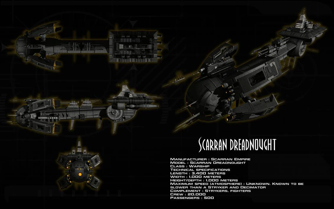 Farscape: Scarran Dreadnought | Thedemonapostle's RPG Collections Wiki ...