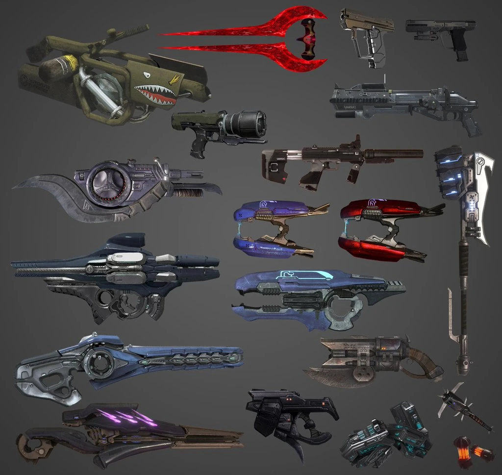 Halo Covenant Weapons List