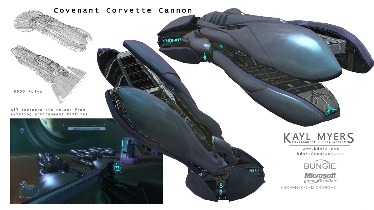 Halo Covenant Ship Weapons