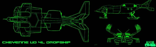 AvP: UD-4L Cheyenne Dropship | Thedemonapostle's RPG Collections Wiki ...
