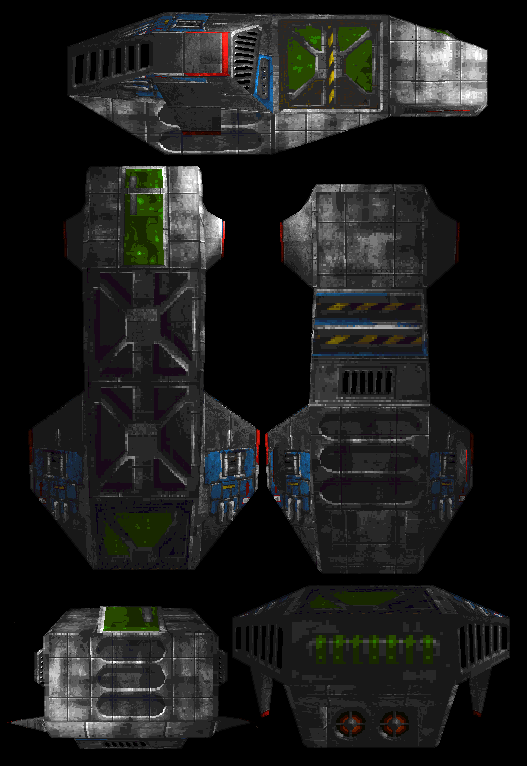 Civilian "Previa" Shuttle | Thedemonapostle's RPG Collections Wiki | Fandom