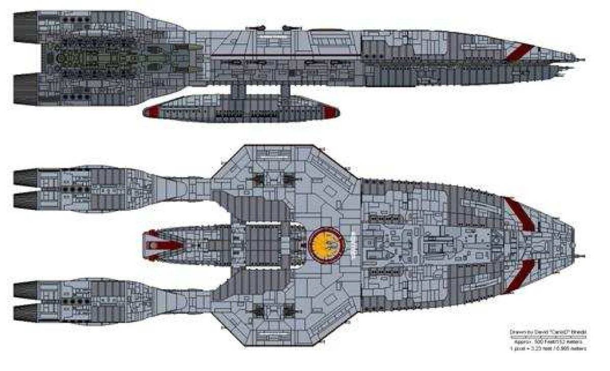 Colonial Defender Class Gunstar | Thedemonapostle's RPG Collections ...