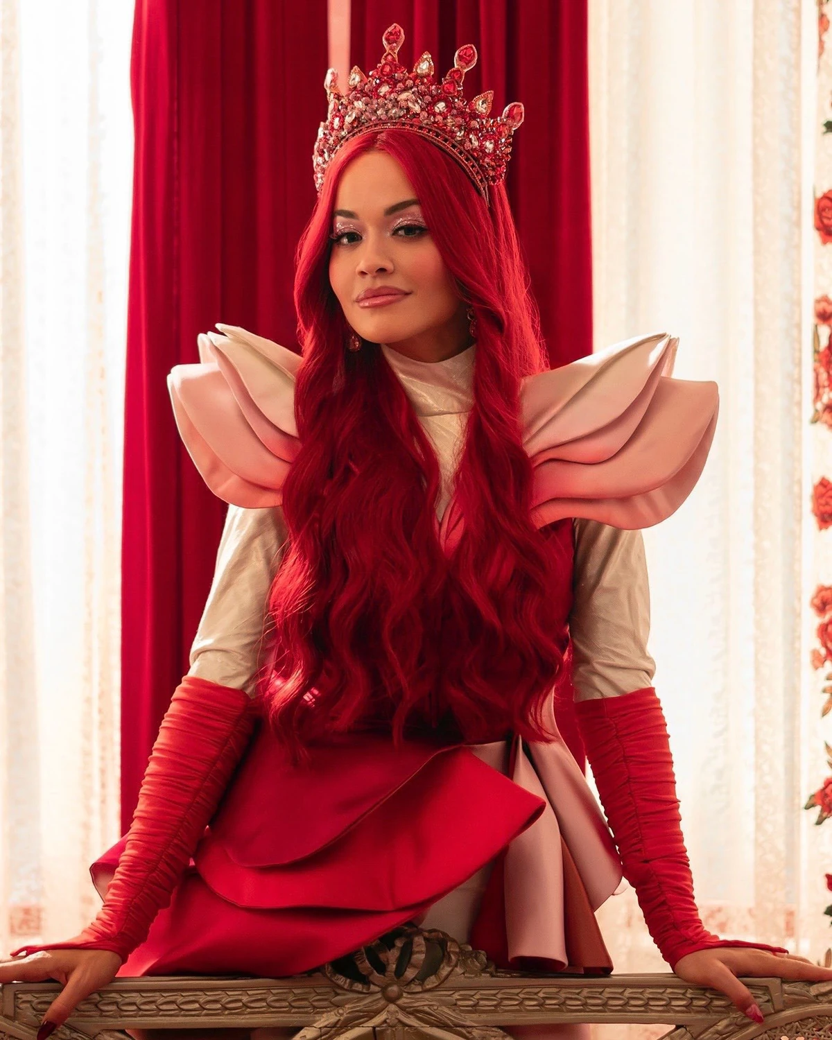 descendants coloring pages queen of hearts