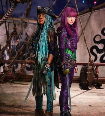 Mal And Uma | Descendants Wiki | Fandom