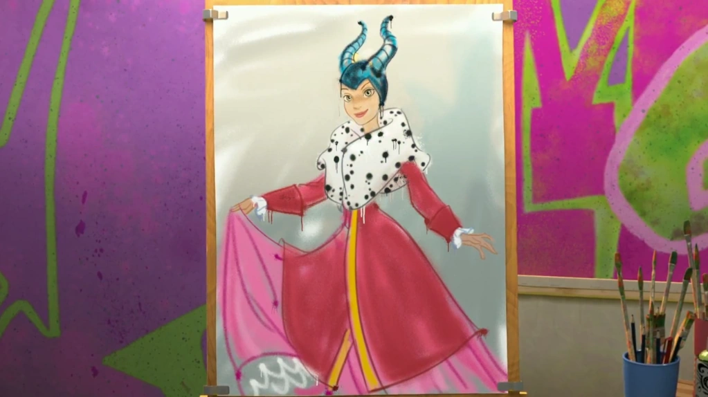 Mal's Digi-Image Problem/Transcript | Descendants Wiki | Fandom