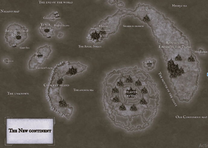 Maps | TheDeviantBook Wiki | Fandom